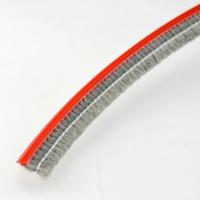 China BLACK/GRAY/BROWN/WHITHE/OTHER Aluminum Sliding Door Window Pile Weather Strip Window Brush Pile for Apartment Customized for sale