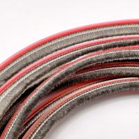 China BLACK/GRAY/BROWN/WHITHE/OTHER Aluminum Sliding Door Window Pile Weather Strip Window Brush Pile for Apartment Customized for sale