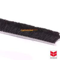China Door Window Adhesive Felt Door Seal Strip with 100%PP Material in BLACK/GRAY/BROWN/WHITE/OTHER Colors for sale