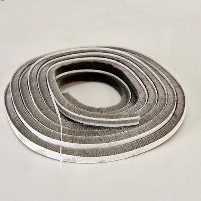 China Modern Apartment Aluminum Windows and Doors Accessories with Fin Wool Pile Weather Strip for sale