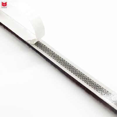 China Self Adhesive Weather Pile Strip for Door Bottom Pile Height 3-25mm Width 3-50mm ISO9001 2008 Certified for sale