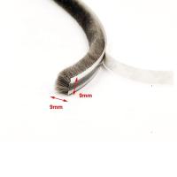 China Self Adhesive Weather Pile Strip for Door Bottom Pile Height 3-25mm Width 3-50mm ISO9001 2008 Certified for sale