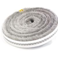 China Waterproof Pile Weather Sealing Strips for Apartments Pile Height 3-25mm Width 3-50mm for sale