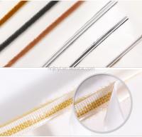 China Windproof Pile Weather Strip for Door and Window Gap Self Adhesive Silicone 3-25mm Pile Height 3-50mm Width Apposite for sale