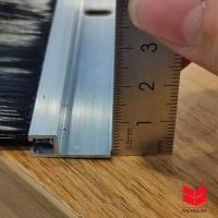 China Modern Design Custom Wool Pile Door Seal Strip Brush Pile Height 3-25mm for Long-Lasting Sealing for sale