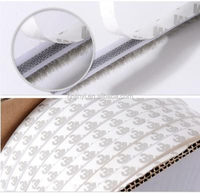 China 3m Backing Self-adhesive White Weather Strip Pile for Modern Doors and Windows ISO9001 2008 Certified for sale
