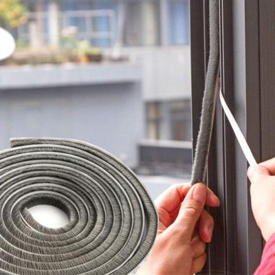 China Dustproof and Weatherproof Weather Stripping for Wardrobes 7*6mm Black/Gray/Brown/White for sale