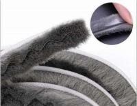China Dustproof and Weatherproof Weather Stripping for Wardrobes 7*6mm Black/Gray/Brown/White for sale