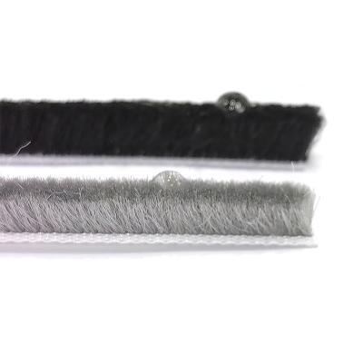 China Modern Design Door Stripping Seal Window Strips Pile Car Bottom Wool Sweep Weather Strip in BLACK/GRAY/BROWN/WHITHE/OTHER for sale