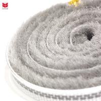 China Modern Design Door Stripping Seal Window Strips Pile Car Bottom Wool Sweep Weather Strip in BLACK/GRAY/BROWN/WHITHE/OTHER for sale