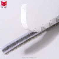 China Modern Design Apartment Aluminum Self-adhesive Door And Window Wool Pile Weather Strip For Weather Protection for sale