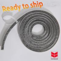 China Self Adhesive Seal Strip Door Bottom Adhesive Weather Pile Strip For Home 100%PP Material Used for Durability for sale
