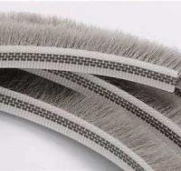 China Non-silicone Type Pile Weather Strip for Improved Door and Window Insulation in BLACK/GRAY/BROWN/WHITE/OTHER for sale