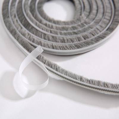 China Self-adhesive Wool Pile Weather Strip with Modern Design Style Claim Your Free Sample for sale
