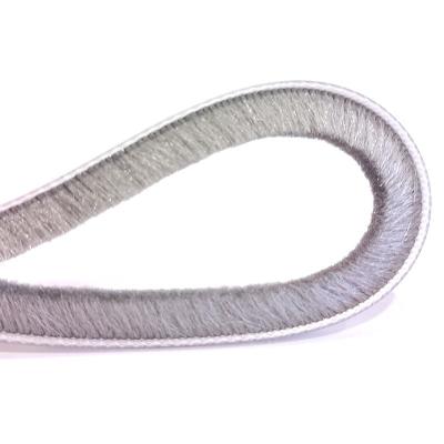 China Apartment Non Adhesive Strip Brush With Pile Height 3-25mm And Width 3-50mm for sale