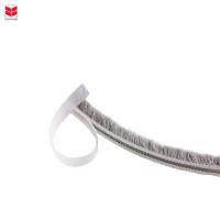 China Self-adhesive Aluminum Door And Window Wool Pile Weather Strip in Modern Design and BLACK/GRAY/BROWN/WHITHE/OTHER Colors for sale