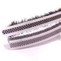 China ISO9001 2008 Certified Brush Strip Sliding Door And Window Wool Pile Weather Strip For Wood Window With Pile Height 3-25mm for sale