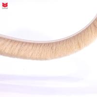 China Wool Pile Weather Strip For Aluminum Door And Window Pile Height 3-25mm /width 3-50mm 100%PP for sale
