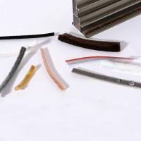 China 100% PP Wool Pile Aluminum Window Weather Strip for Window and Door Accessories Colors Black/Gray/Brown/White/Other for sale