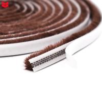 China 100%PP Material Anti-dusty Doors And Windows Seal Weather Strip ISO9001 2008 Certified Self-adhesive for sale
