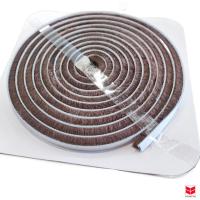China 6.8*5/6/7/8 Brush Pile Seal Strip For Door And Window Modern Design Pile Height 3-25mm Width 3-50mm for sale