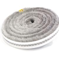 China 3-25mm Pile Height Plastic Finned Seals Wool Pile for Modern Design Sealing Fin Weather Strip for sale