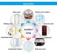 China Modern Design Dustproof Windproof Pile Weather Strip for Door and Window Easy Maintenance for sale
