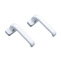China Aluminum Window and Door Handles in Modern Design for Black UPVC Window Accessories for sale