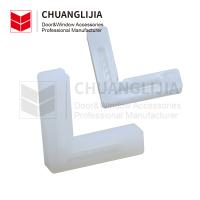 China Modern Design Plastic Corner Joint for Aluminum Screen Window Frame Accessories for sale