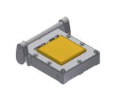 China ZIF Zero Insertion Force Azimuth Carrier Test Socket 5398ZIF-92 with Electrical Contactor for Industrial Automation for sale