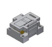 China Double Ended Azimuth Carrier Test Socket With Contactor Gold Plated Azimuth Socket for sale
