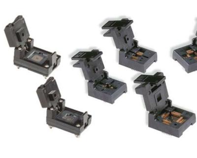 China Customizable Ceramic Loranger Test Socket for Burn-in Testing - 0.22mm Pitch, 3500+ Configurations for sale
