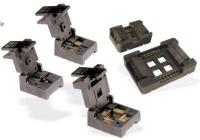 China 15mm x 15mm Loranger Test Socket with 0.22mm Pitch Contacts for Dynamic, Static and Humidity Burn-In Testing for sale