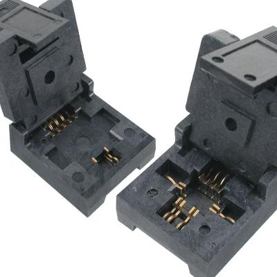 China Loranger SMD Test Sockets - 2 to 24 I/O Configurations with 0.350mm to 7.690mm Contact Spacing for sale