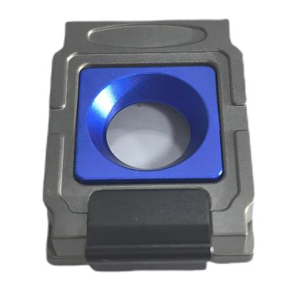 China Precision CNC Aluminum Housing for IC BGA Test Socket KR-3545-PK1 0.005mm Accuracy for sale
