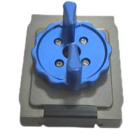 China Press Lock BGA Test Socket Housing KR-4758-SP OEM CNC Machined Aluminum Stainless Steel Iron Custom Precision 0.005mm for sale