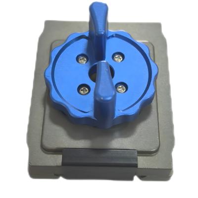 China Press Lock BGA Test Socket Housing KR-4758-SP OEM CNC Machined Aluminum Stainless Steel Iron Custom Precision 0.005mm for sale