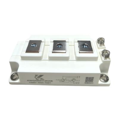 China KWG450H12N4B IGBT Power Module with -10μs Short Circuit Protection and Copper Base Plate for Welder Power Supply for sale