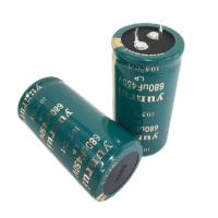 China Snap-in Radial Electrolytic Capacitor 105°C 125°C for Switching Power Supply Inverter for sale