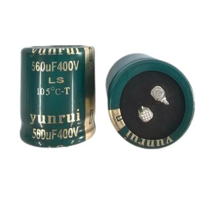 China Industrial Power 400v Electrolytic Capacitor High Ripple Long Life Solid Oxide Electrolyzer for sale
