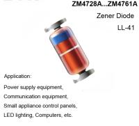 China LL-41 Silicon Planar Power Zener Diode 12V 10V Voltage Stabilization 1W for Industrial Use for sale