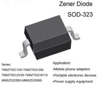 China SOD-323 Zener Diodes BZT52B10S to BZT52B20S for Compact Voltage Control 10V to 20V for sale