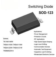 China SOD123 Fast Switching Diode 1N4148W 150mA 100V Surface Mount for Electronic Integration for sale