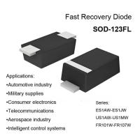 China SOD-123FL Fast Recovery Diodes 1A 50V-1000V FR ES US Series for Compact Rectification for sale