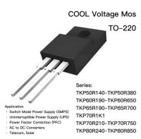China TO-220 COOL Voltage MOSFET P50R140-P50R380 500V-800V 5A-24A Low RDS(on) Power Transistor for sale