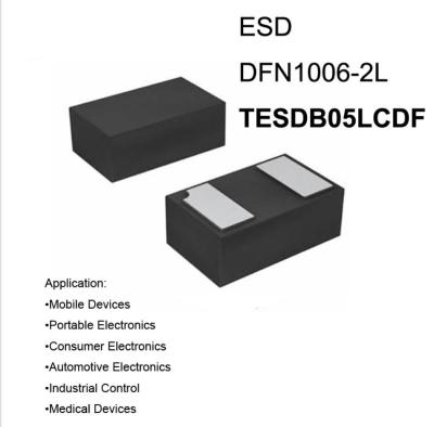 China DFN1006-2L ESD Protection Diodes Ultra-Compact TVS for SMD Design 2.5V to 36V for sale