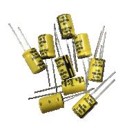 China 10UF 500V 105°C Radial Aluminum Electrolytic Capacitor Low ESR High Ripple Current for sale