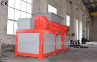 China 2 Shaft Plastic Waste Shredder Low Energy Consumption For Drainage Pipes for sale