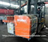 China Jumbo Bag Scrap Plastic Film Shredder Double Shaft For Soft Type Materials for sale