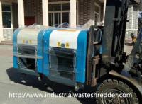 China Nylon Silk / Cardboard Box Shredder High Speed Shear Customizable Capacity for sale